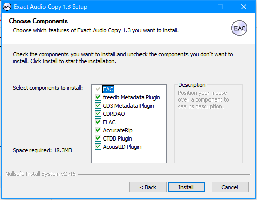 EAC (Exact Audio Copy) 抓碟教程 - Kiritake Kumi ‘s Blog